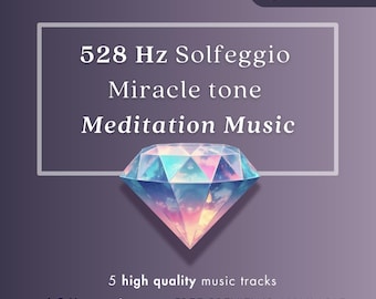 528 Hz Solfeggio Frequency "miracle Tone" Meditation Music - 4,5 Hours - Previews Available - Etsy