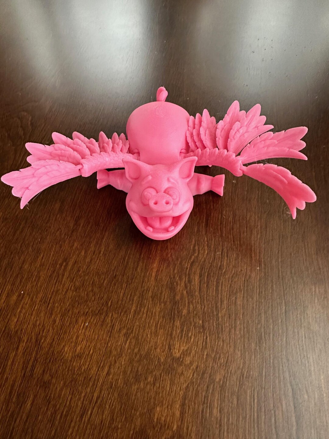 3D Printed Flying Pig, Chicken, or Starfish – Whimsical Home Decor, Fun ...