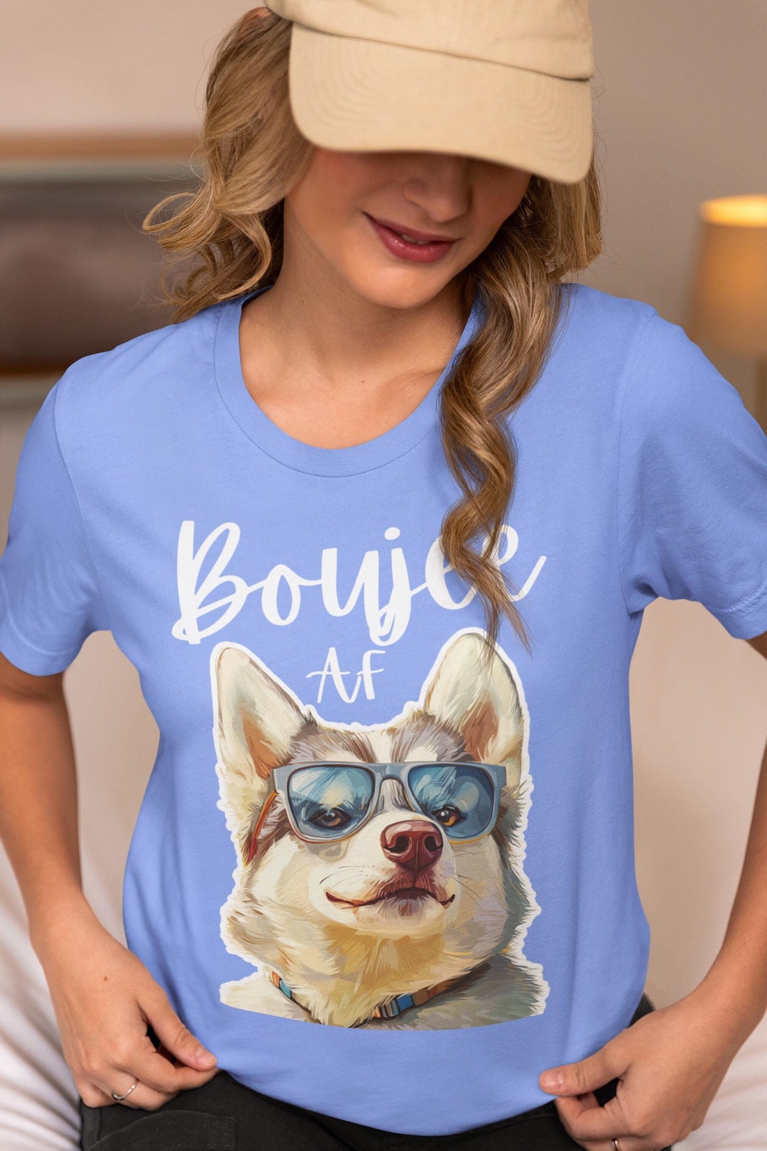 Boujee AF Siberian Husky T-shirt Funny Dog Tee Dog Mom Dog Dad Cool ...