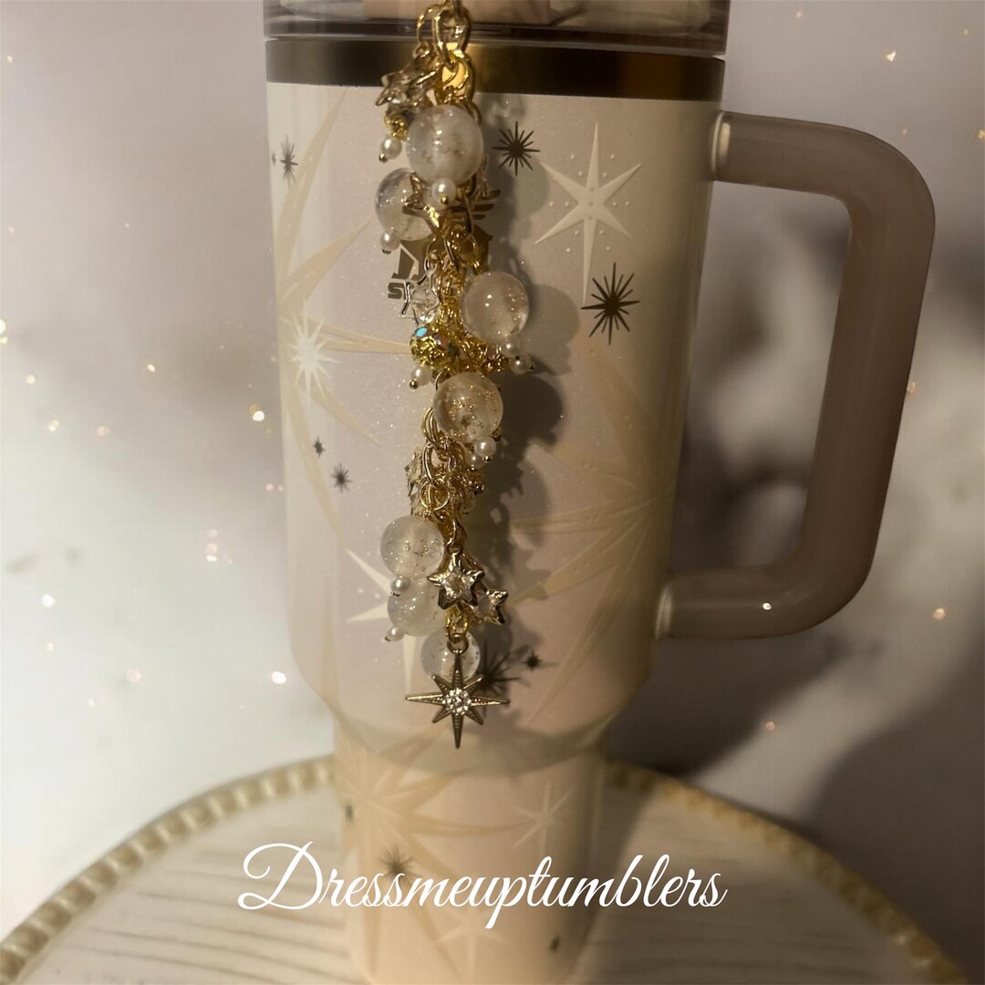 Starlight Shimmer Hanging Straw Charm. - Etsy
