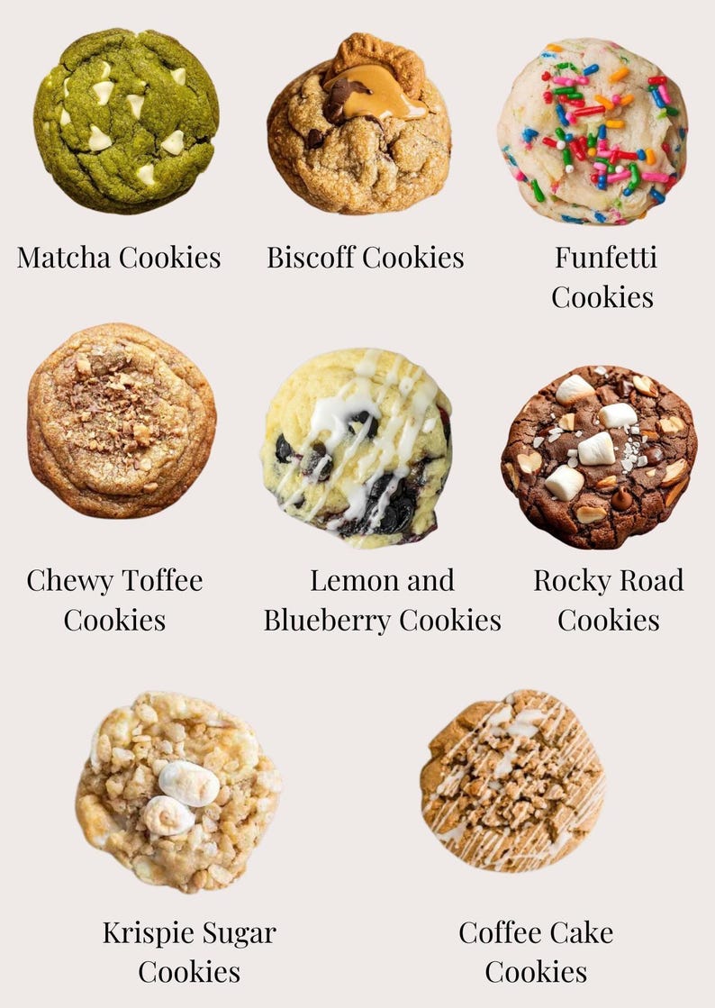 Variety Cookies for All Occasions - Etsy