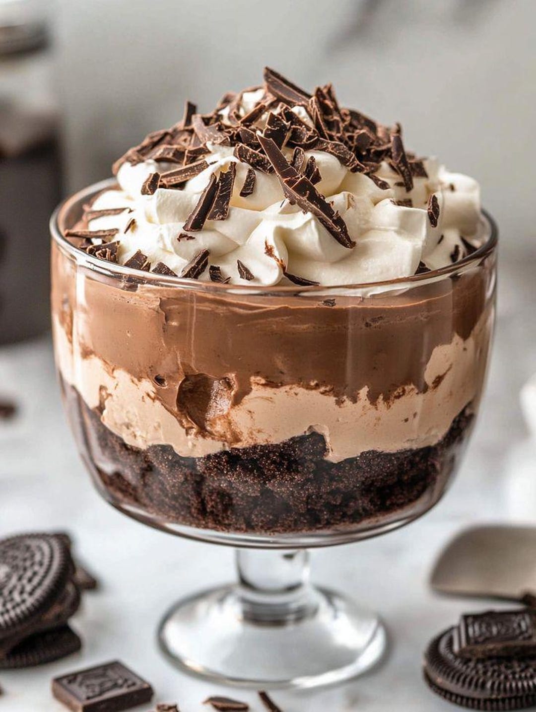 Triple-chocolate Trifle Recipe (digital Download) - Etsy