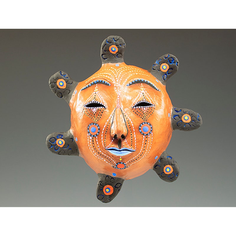 Ceramic Wall Mask - Etsy