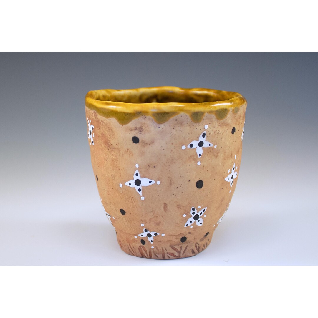 Pinched and Coil Built Wood Fired Ceramic Cup by Jenny Mendes - 5 of 5 ...