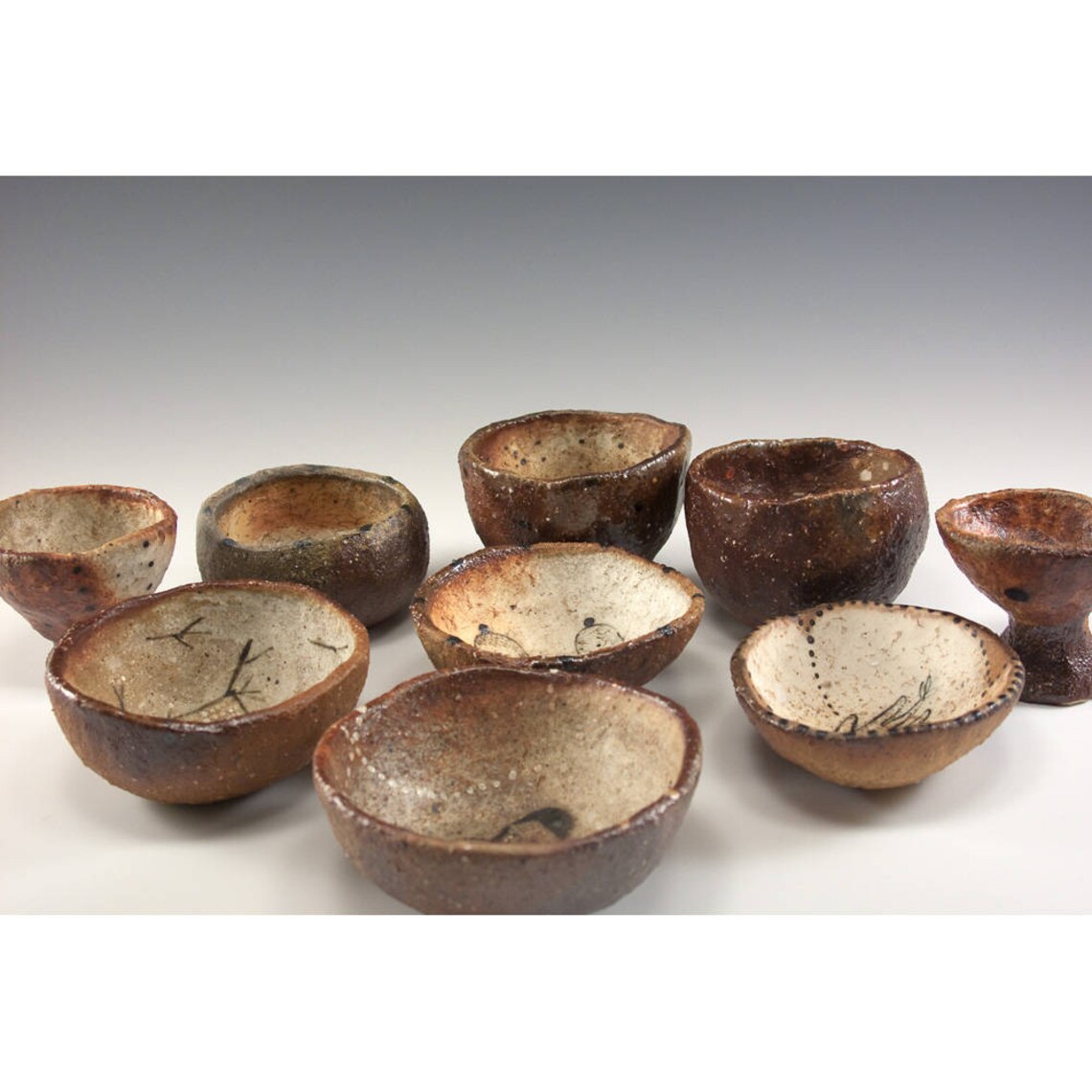 Hand Pinched Wood Fired Bowl by Jenny Mendes - Pippi's Tails - Etsy