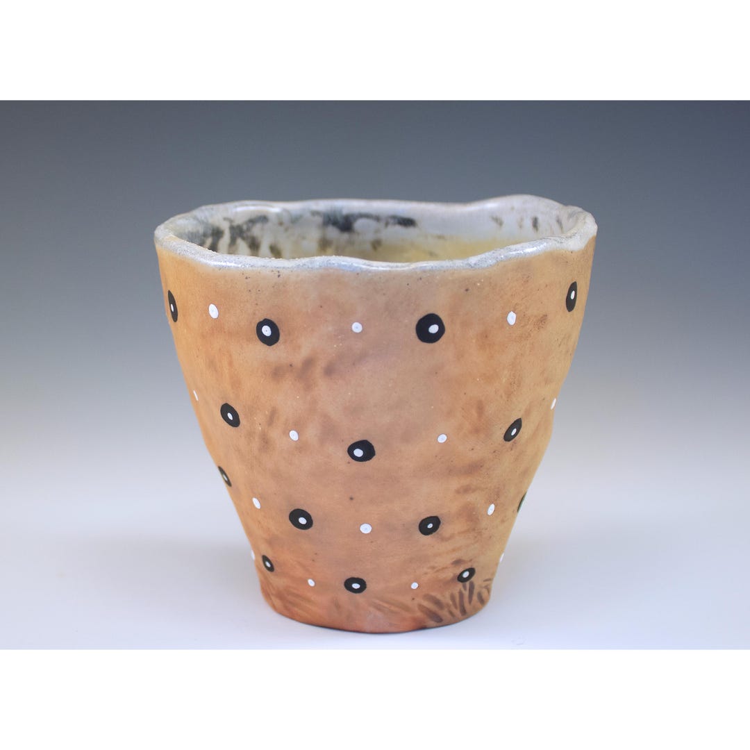 Pinched and Coil Built Wood Fired Ceramic Cup by Jenny Mendes - 2 of 5 ...