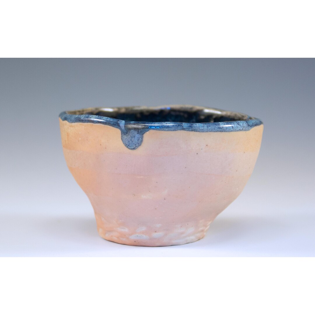 Saki Cup Pinched and Coil Built Wood Fired Ceramic Piece by Jenny ...