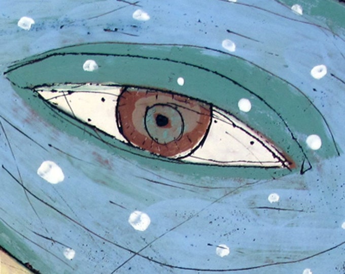 Ceramic Tile Face Tile Tres Original Face Wall Tile Painting - Etsy