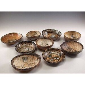 A Hand Pinched Wood Fired Bowl by Jenny Mendes - Flower Child - Etsy