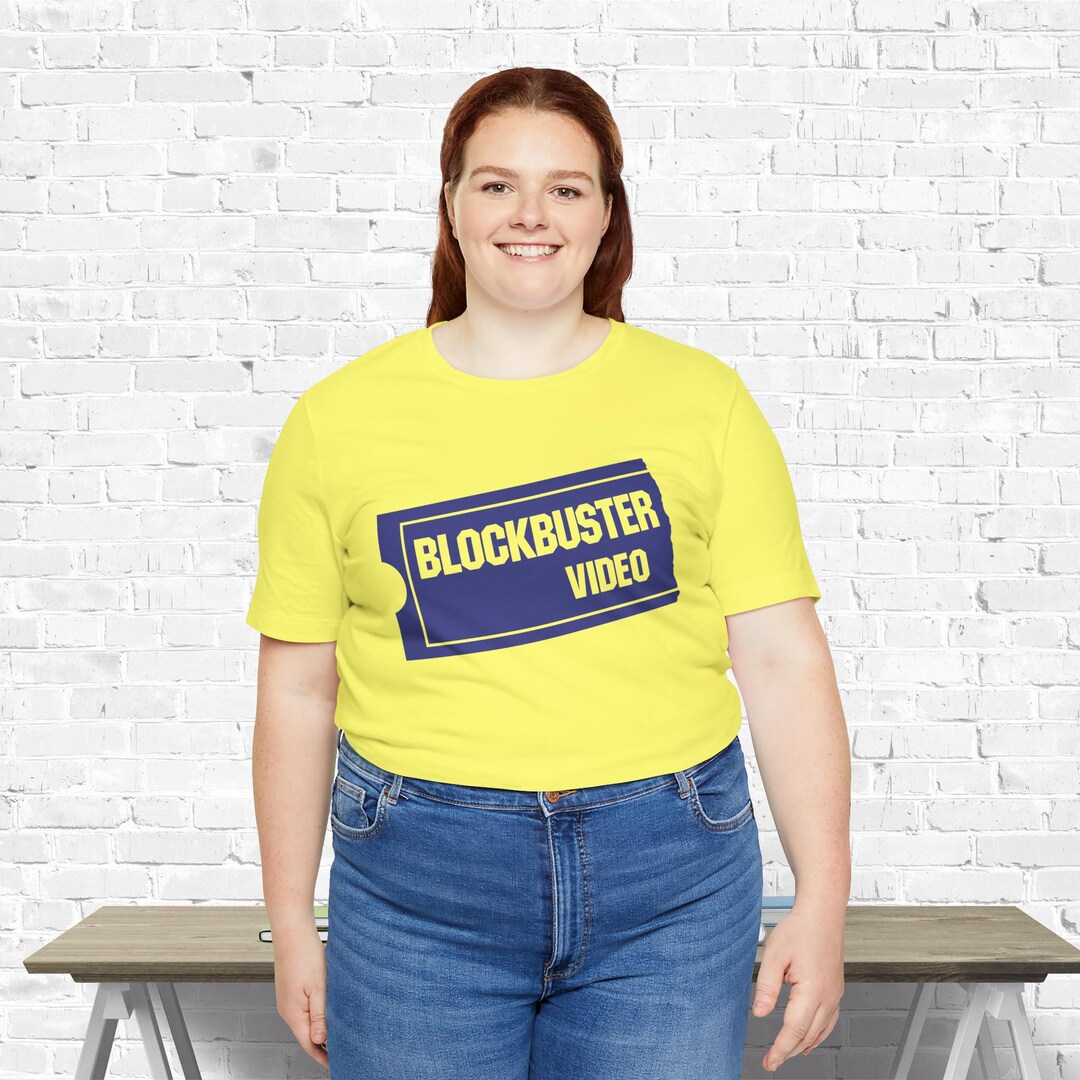 Blockbuster Video Nostalgic Unisex Tee, Retro 90's T-shirt, Vintage ...