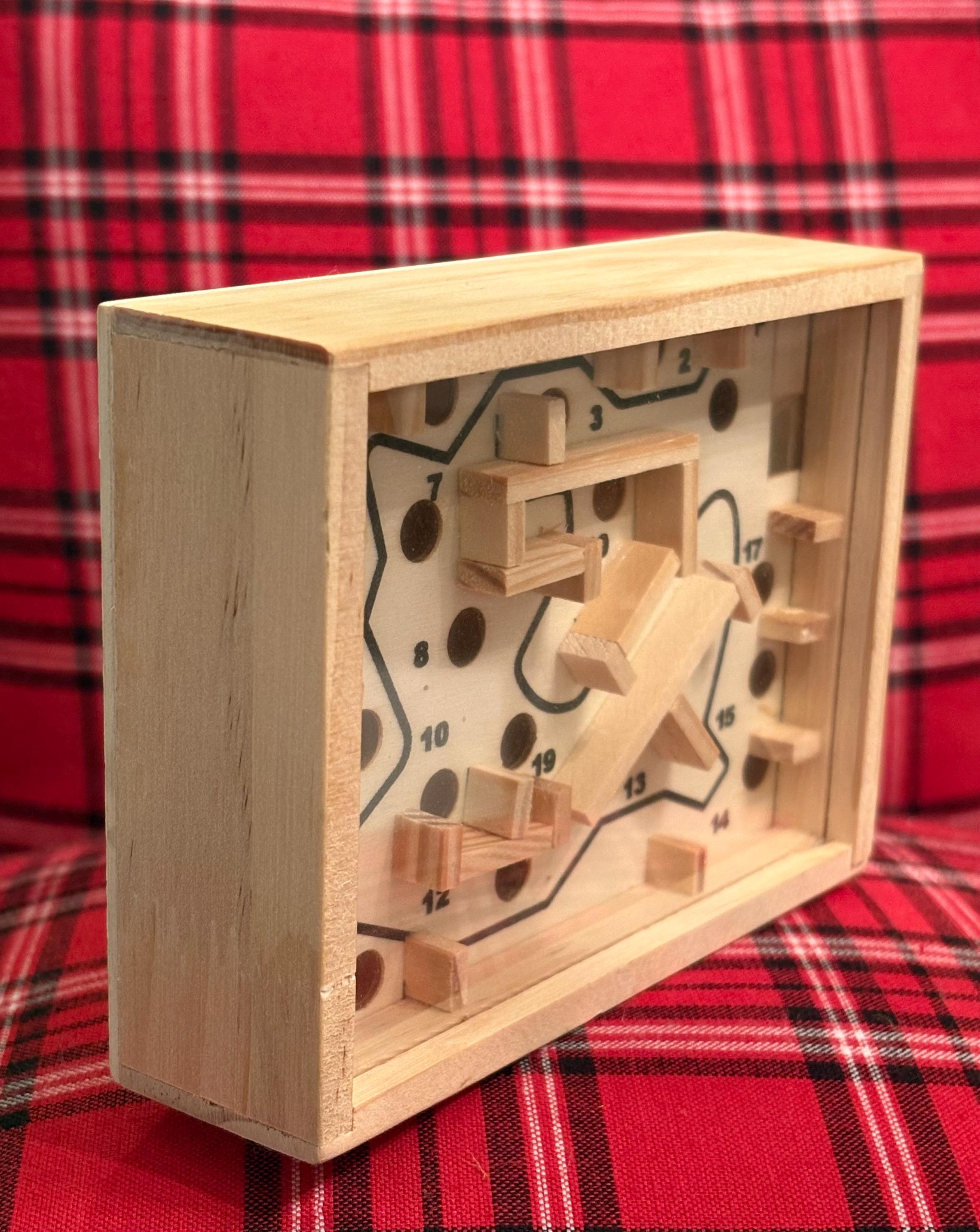 Wooden Labyrinth Maze Game - Etsy