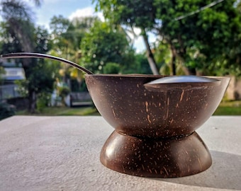 Coconut Shell Cup Filled With Iced Coffee( 2 Pcs) - Etsy