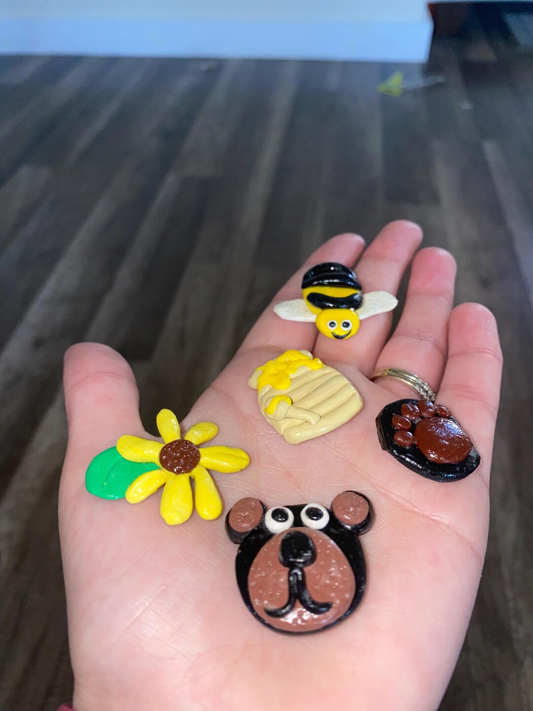 Bear Refrigerator Magnets, Handmade in Upstate Ny. - Etsy