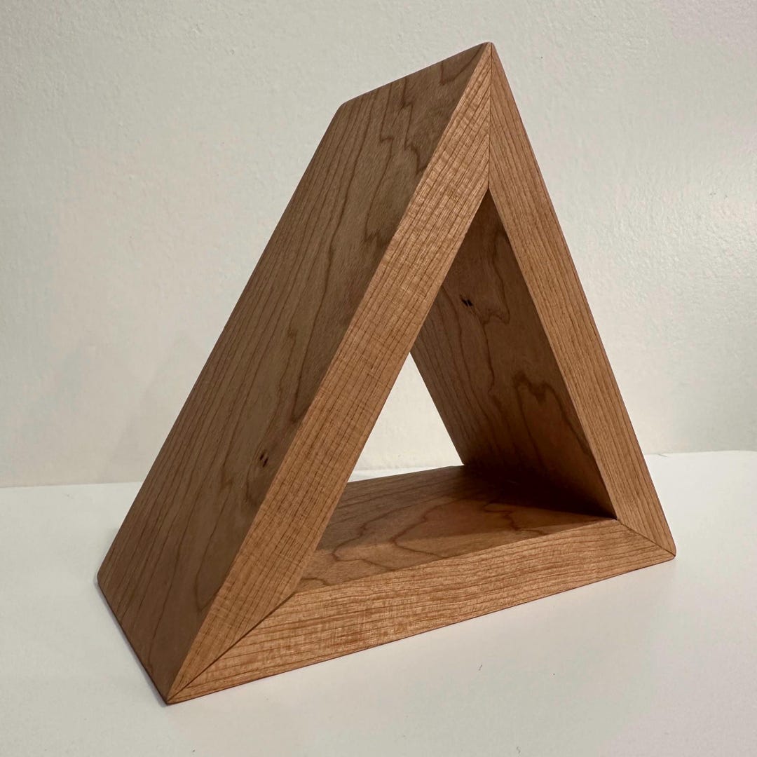 Triangle Book Stand - Etsy