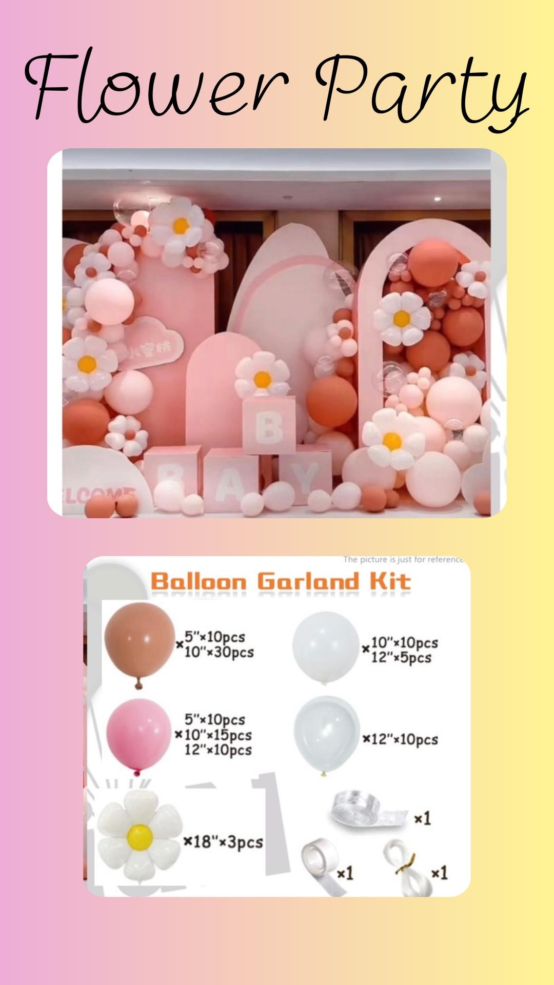 Girl's Birthday Balloons. Women's Party, Baby Girl, Girly Balloons ...