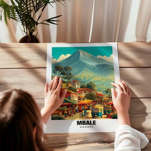 Mbale Scenic Poster: Eastern Uganda Landscape (printable Wall Art) - Etsy
