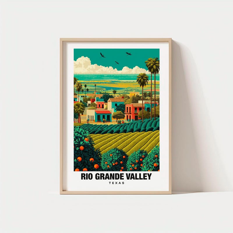 Cities in the Valley Texas - Etsy