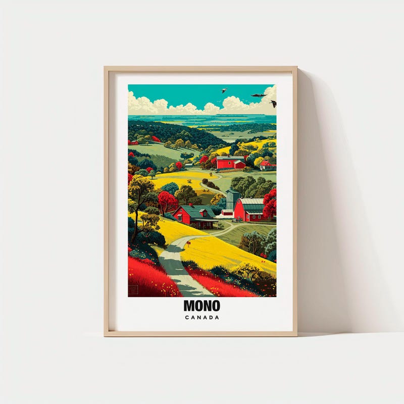 Rural Towns in Canada - Etsy