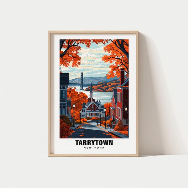 Tarrytown Print - Etsy