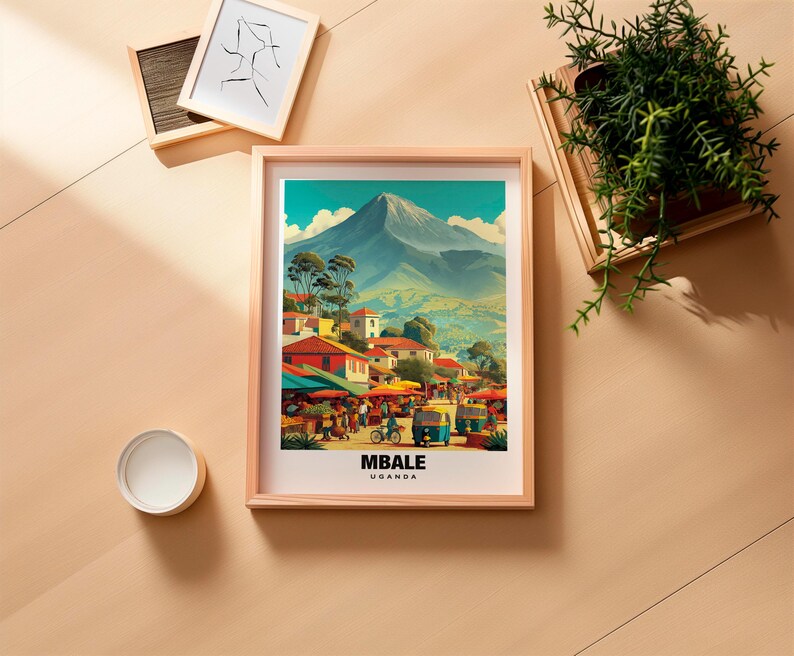 Mbale Scenic Poster: Eastern Uganda Landscape (printable Wall Art) - Etsy