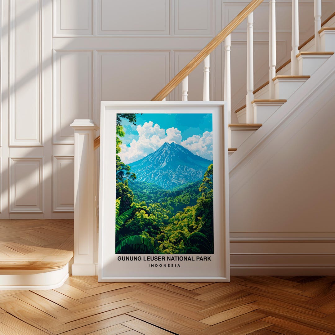 Gunung Leuser National Park, Indonesia Travel Gift Indonesia Poster ...