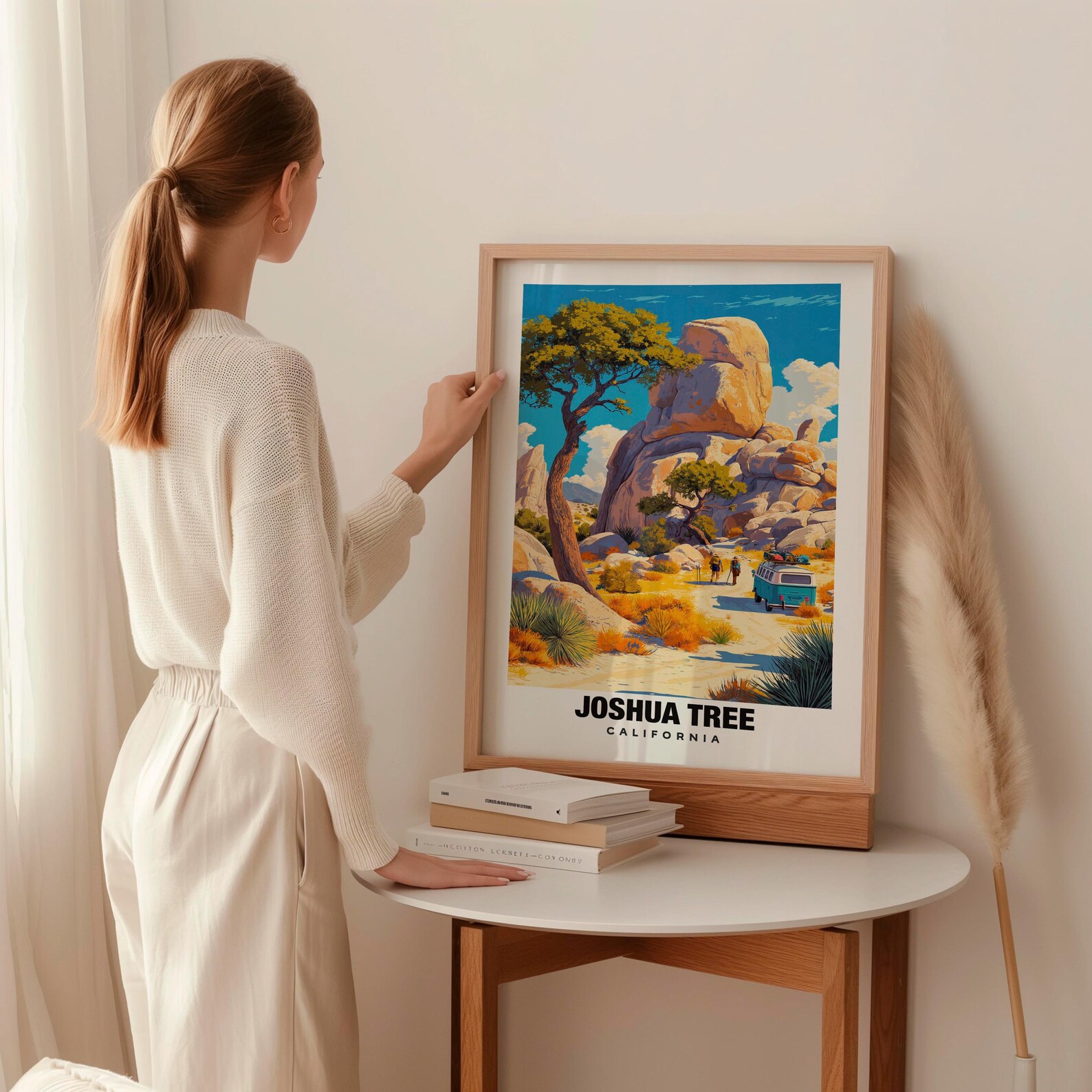 Joshua Tree Travel Print, Joshua Tree - California Travel Gift ...