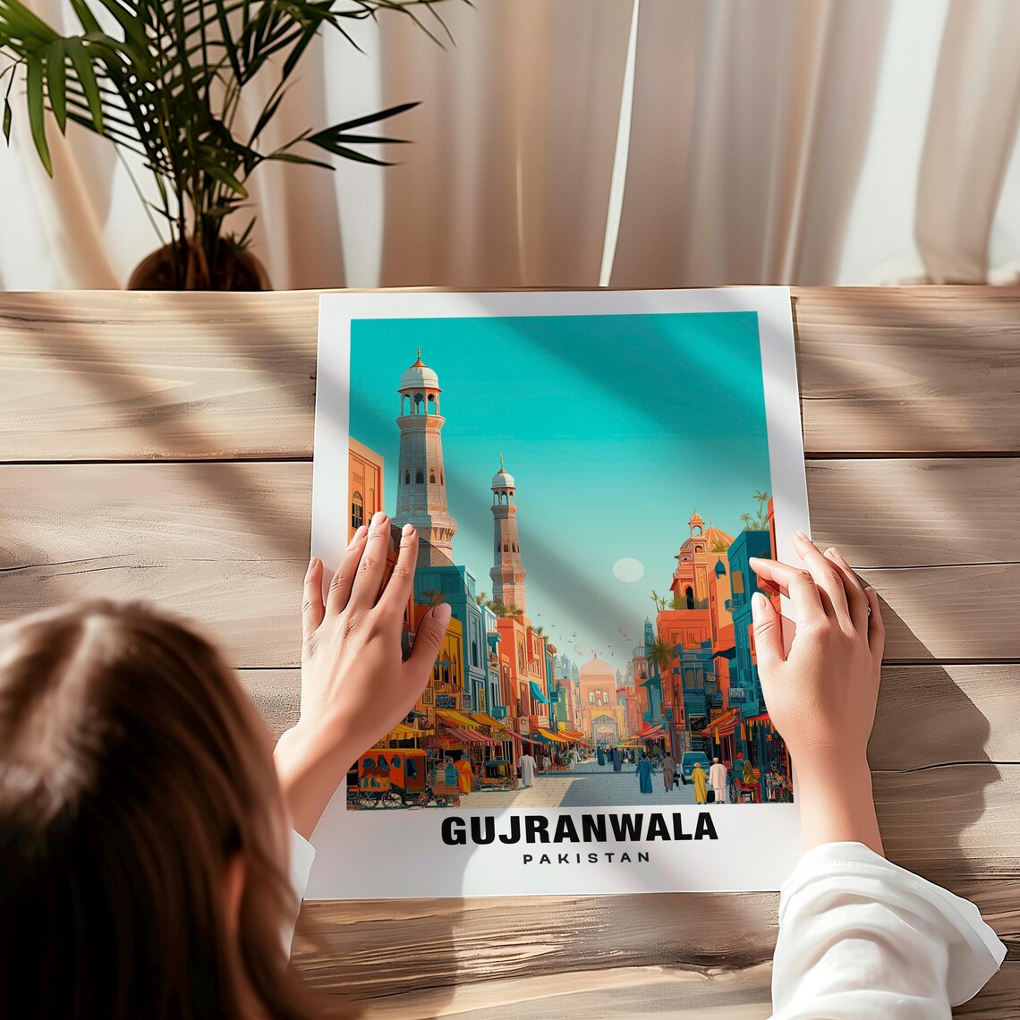 Gujranwala Print – Pakistan Poster, City Views, Cultural Charm ...