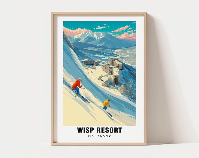Wisp Ski Slopes, Panoramic, Dusk Setting, Photography, Wisp Resort ...