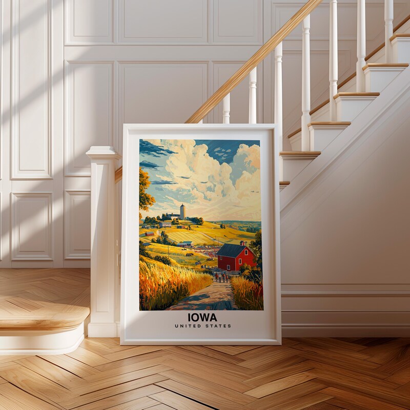 Iowa Landscape - Etsy