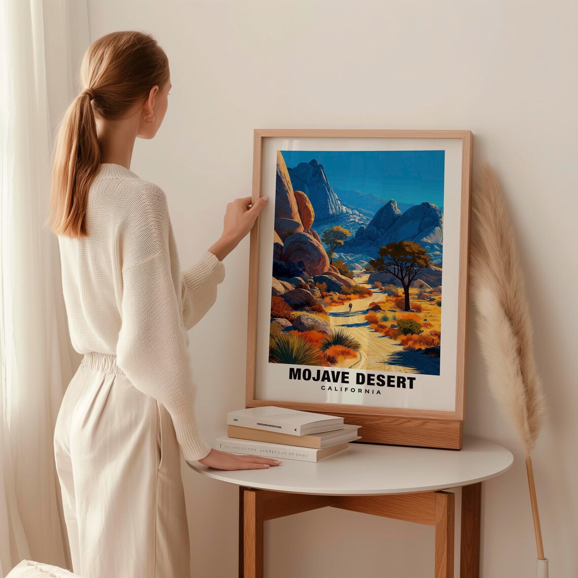 Mojave Desert Print - California Poster, Mojave Views, Mojave Art ...