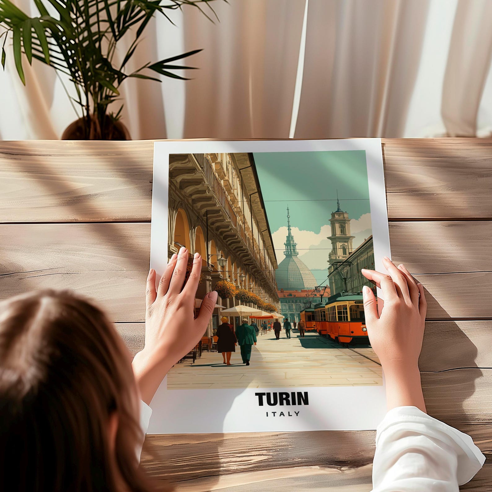 Turin, Italy Travel Print Wall Art, Turin - Italy City Print, Turin ...