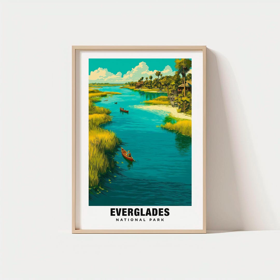 Everglades Print - Florida Poster, Everglades Views, Everglades ...