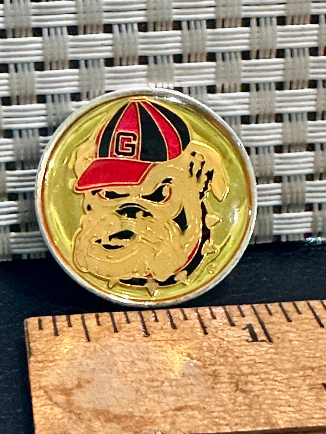 University of Georgia, Georgia Bulldogs .999 Pure Silver Coin/pendant ...