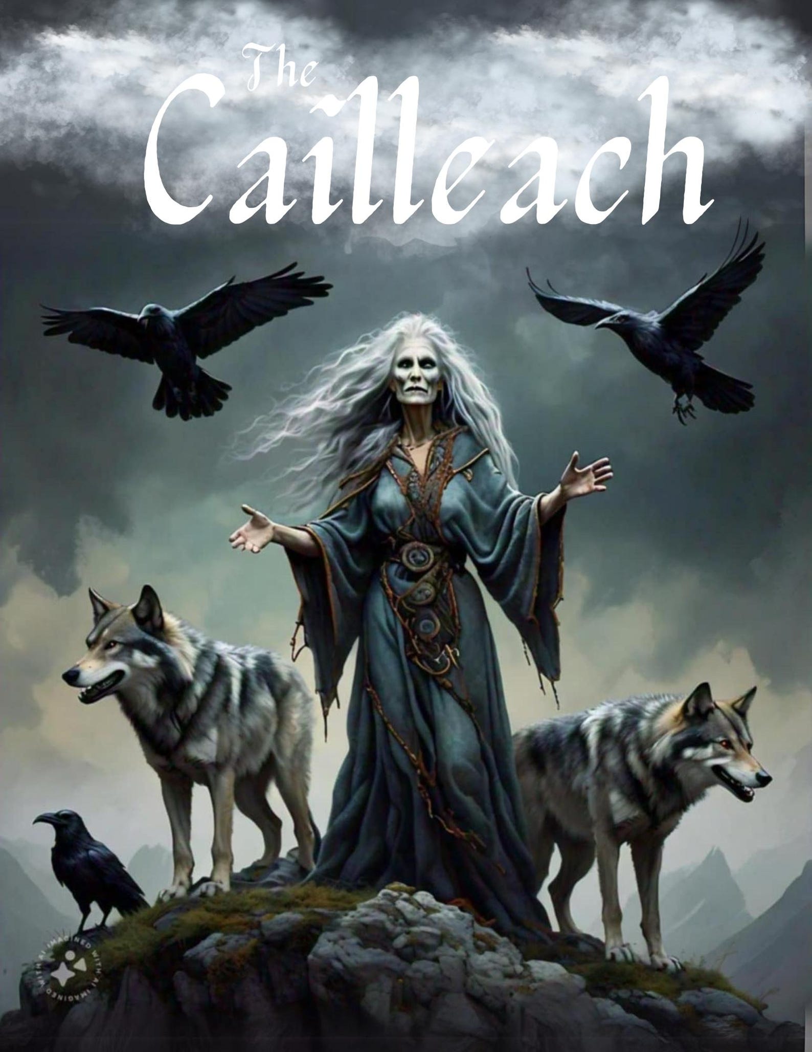 The Cailleach, Yule Deity. Samhain Deity, Goddess, Grimoire Pages, Book ...
