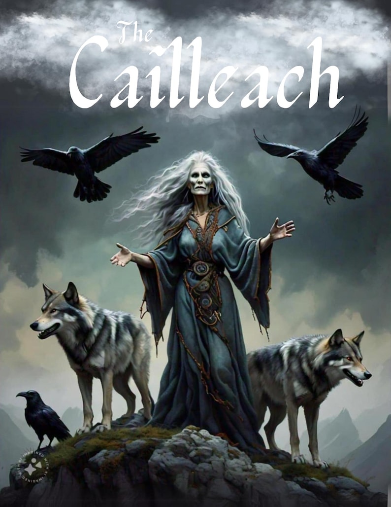 The Cailleach, Yule Deity. Samhain Deity, Goddess, Grimoire Pages, Book ...