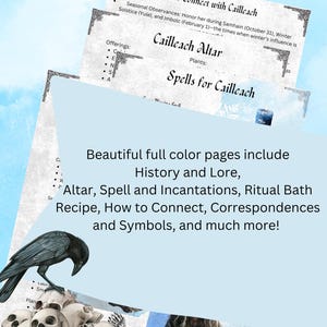 The Cailleach, Yule Deity. Samhain Deity, Goddess, Grimoire Pages, Book ...