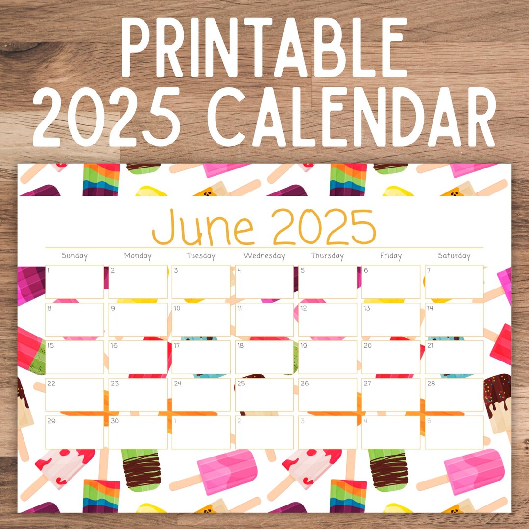 2025 Printable Calendar, Animated Pattern Homeschool Planning, Family ...