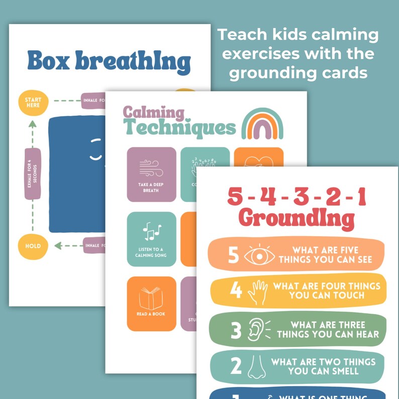 Kids Positive-affirmations Cards, Kids Affirmation Printable, Nervous ...