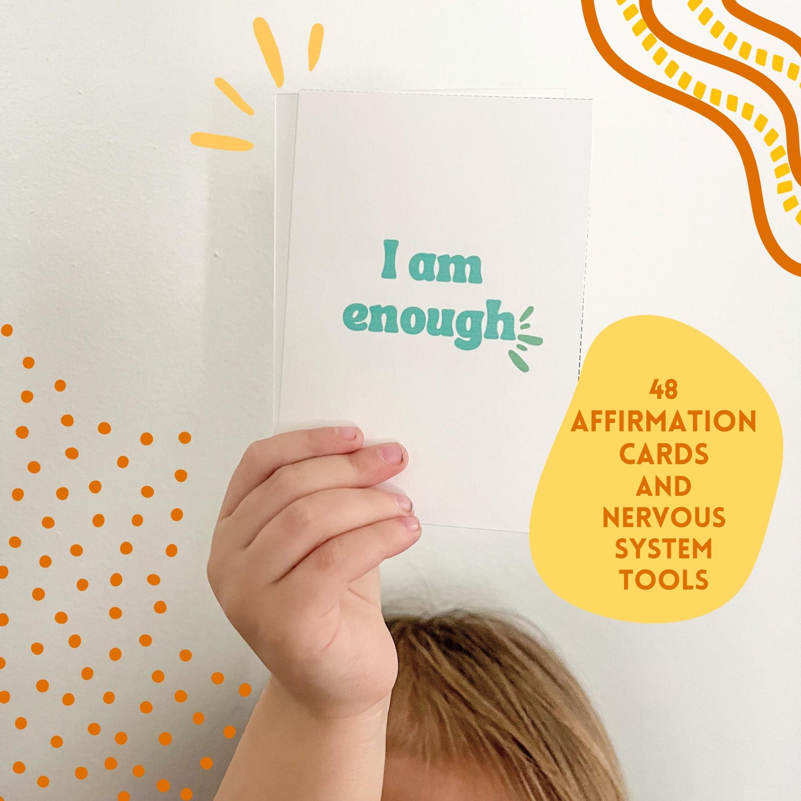 Kids Positive-affirmations Cards, Kids Affirmation Printable, Nervous ...