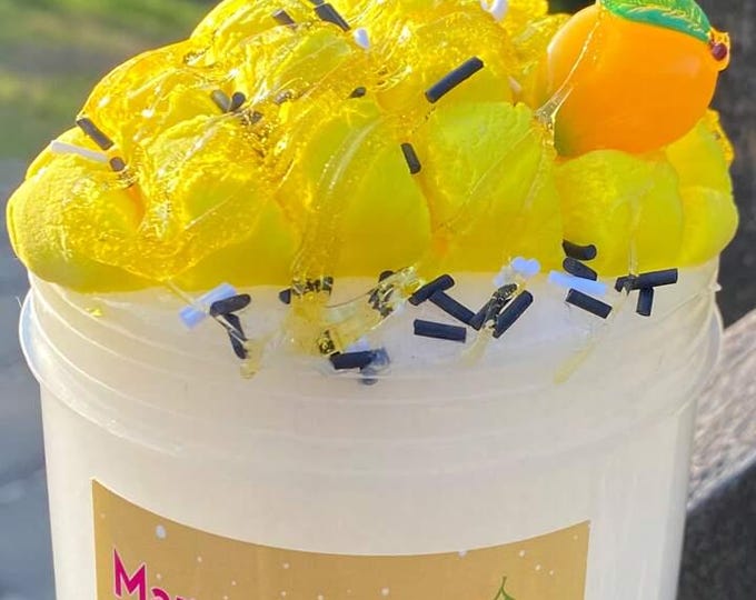 Set DIY 270ml Mango Clay Slime Kit, Free to Create With Mango Material ...