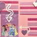 12x12 Princess Scrapbook Page Kit, 12x12 Premade Princess Scrapbook ...