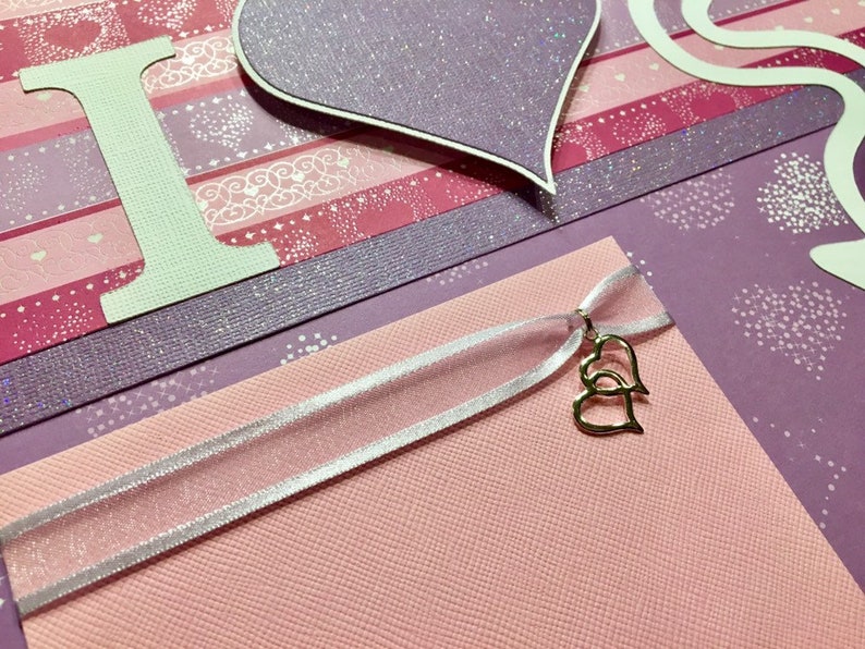 12x12 Princess Scrapbook Page Kit, 12x12 Premade Princess Scrapbook ...