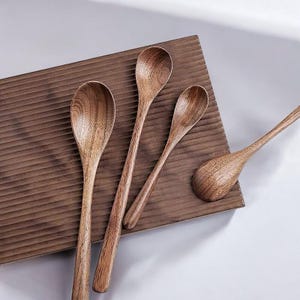 Walnut Spoon, Handycraft Regular Wood Spoon, Premium Classic Spoon, 12 ...