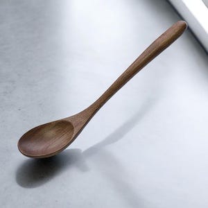 Walnut Spoon, Handycraft Regular Wood Spoon, Premium Classic Spoon, 12 ...