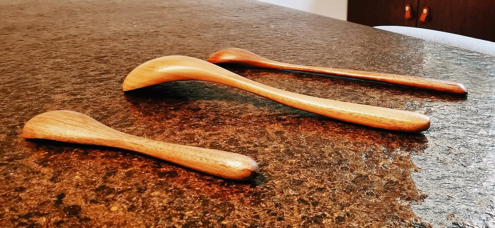 Walnut Spoon, Handycraft Regular Wood Spoon, Premium Classic Spoon, 12 ...