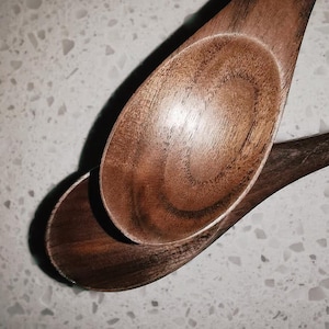 Walnut Spoon, Handycraft Regular Wood Spoon, Premium Classic Spoon, 12 ...