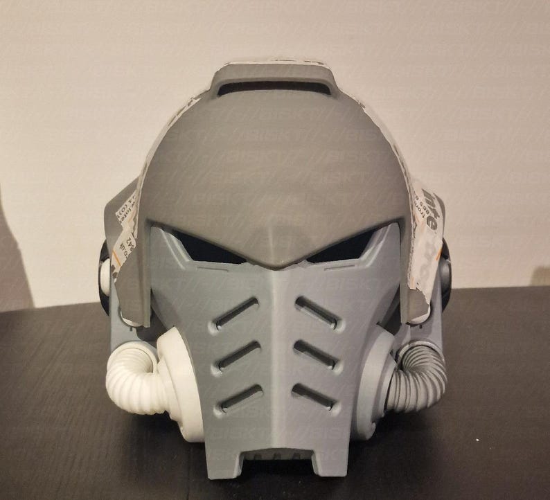 40K Galactic Armorer Helmet Cosplay 3D Printed Helmet Sword Mask Armor ...