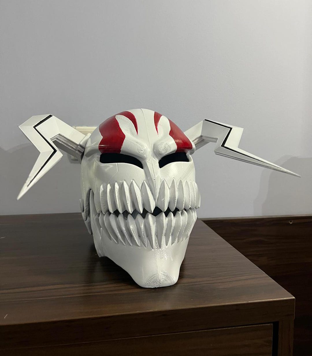 Bleach Hallow Mask Cosplay 3D Printed Helmet Sword Mask Armor Costume ...