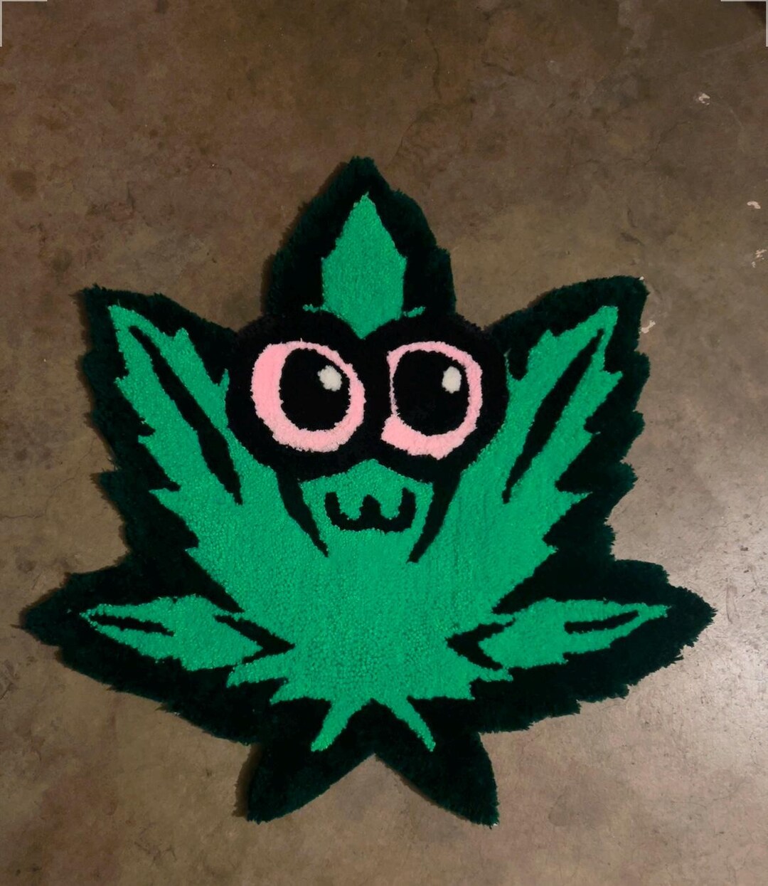 Weed Leaf Rug - Etsy