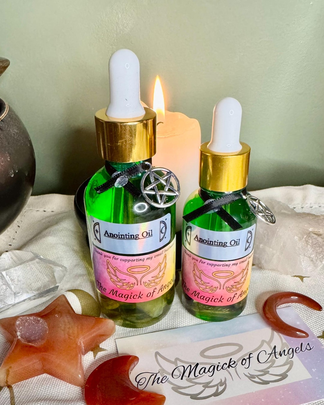 Sacred Anointing Oil Holy Oil Alter Oil for Use in Rituals, Ceremony ...